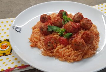 RICETTA RISONI CON LE POLPETTINE | cucinare.it